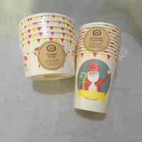 China Custom Biodegradable Ice Cream Paper Cups 180-700ml Up to 8 Colors Print for sale
