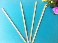 China Eco Friendly Disposable Birch Wood Coffee Stirrer 178mm Individual Pack for sale