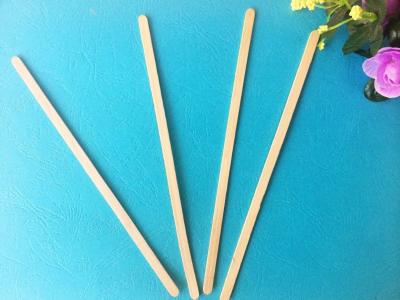 China Eco Friendly Disposable Birch Wood Coffee Stirrer 178mm Individual Pack for sale