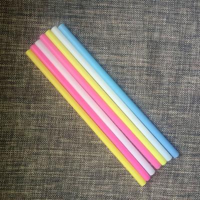 China Biodegradable PLA Bendable Paper Straws 0.6x21cm 1.1x21cm Compostable Eco Straws for sale