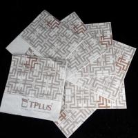 China Custom Printed Virgin Pulp Dinner Napkins 230mm 2ply Food Grade for Boba Tea Shop for sale