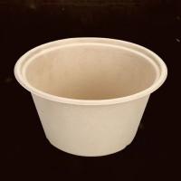 China 350ml Biodegradable Bagasse Food Cups Oil Resistant Compostable Disposable Eco Friendly for sale