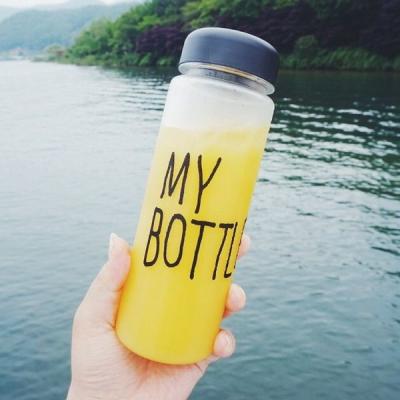 China Food Grade PET Plastic Beverage Bottles 500ml for Juice Tea Coffee Milk Packaging for sale