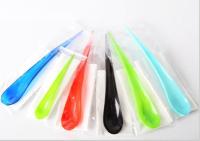 China 20cm PS Disposable Water Drop Style Ice Cream Spoon 50,000 MOQ for sale