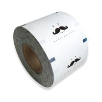 China Bubble Tea Cup Sealing Film 95mm Waterproof Peelable Food Grade Roll for Heat Seal Containers for sale