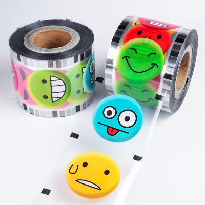 China Soft PP Lidding Cup Sealing Films Moisture Proof 80mm Milk Tea Sealing Film Roll for sale