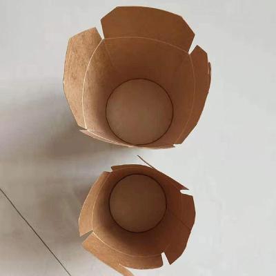 China Wholesale Disposable Noodle Bowl 12oz 16oz Fried Chicken Takeout Paper Box with Custom Logo for sale
