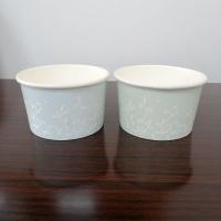 China Custom Printed Paper Ice Cream Cups 250ml 230-380gsm with Lids OEM Design for sale