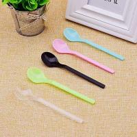 China 15cm Custom Logo PP Disposable Ice Cream Spoon 2.5g for Dessert for sale