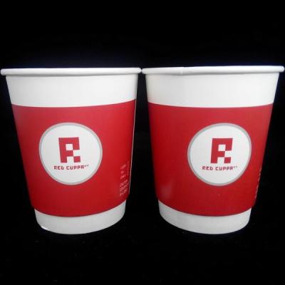 China Paper 16oz Disposable Cups For Hot Drinks With Ps Lid for sale