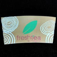 China 12oz 16oz Kraft Paper Coffee Cups with Sleeves OEM Custom Logo FSC Certified for sale