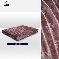 China Soft width 2.2m Knitted Mattress Fabric Double Brushed Poly Knit Fabric for sale
