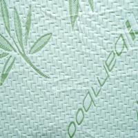 China Green Bamboo Charcoal poly Knitted Mattress Fabric 220cm Width for sale