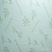 China Green Bamboo Charcoal poly Knitted Mattress Fabric 220cm Width for sale