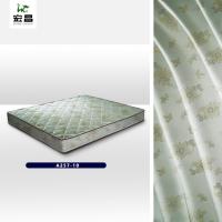 China customized Beige 100 Polyester Interlock Fabric 70gsm Woven Mattress Fabric for sale