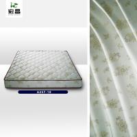 China customized Beige 100 Polyester Interlock Fabric 70gsm Woven Mattress Fabric for sale