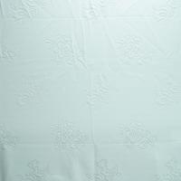 China Pure White 200g 100% Polyester Knitted Mattress Fabric Shrink Resistant for sale