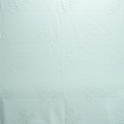 China Pure White 200g 100% Polyester Knitted Mattress Fabric Shrink Resistant for sale