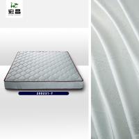China Pure White 200g 100% Polyester Knitted Mattress Fabric Shrink Resistant for sale