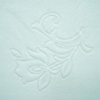 China Pure White 200g 100% Polyester Knitted Mattress Fabric Shrink Resistant for sale