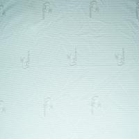 China Pure White TUV 180gsm Mattress Ticking Fabric 100 Polyester Interlock Fabric for sale