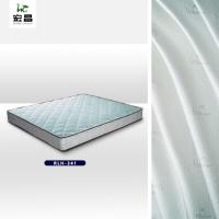 China Pure White TUV 180gsm Mattress Ticking Fabric 100 Polyester Interlock Fabric for sale