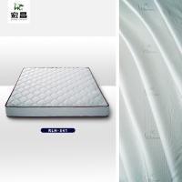 China Pure White TUV 180gsm Mattress Ticking Fabric 100 Polyester Interlock Fabric for sale