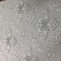 China Gray Soft  Polyester Quilting Fabric 220gsm Polyester Knitted Fabric for sale