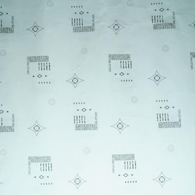 China White Plain Dyed 83 inch Poly Tricot Fabric Mattress Protector Cloth for sale