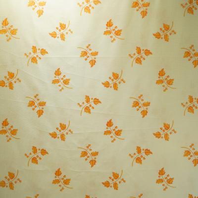 China Waterproof 215cm Beige Polyester Printed Mattress Cover Fabric 70g for sale