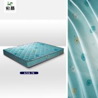 China 70g Sky Blue Color Printing Polyester Mattress Fabric Heat Resistance for sale