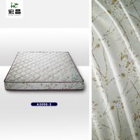China Comfortable Beige Dustproof 100 Percent Polyester Fabric 65g-100g for sale