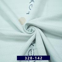 China TUV Soft Comfortable 100% Polyester Mattress Ticking Fabric 220g for sale