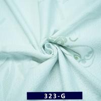 China 2.15m Green Mattress Ticking Fabric By The Yard Customized Pattern for sale