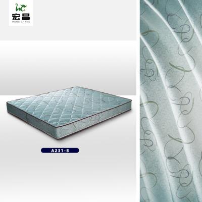 China 70g-90g White Striped Quilting Fabric 100 Percent Polyester Warp Knitted for sale