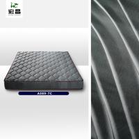 China Black Striped Plaid 43D Jacquard Mattress Fabric  High Strength for sale