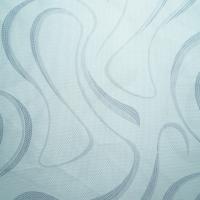 China 65-90gsm 220cm White Striped Jacquard Fabric Polyester Mattress Protector for sale