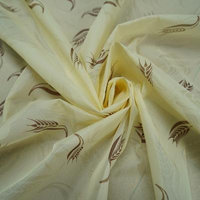 China High Grade 215cm Beige knitted Jacquard Mattress Fabric Lightweight for sale