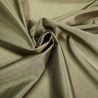China Champagne 43D  Polyester Jacquard Fabric 220cm Mattress Pad Fabric for sale