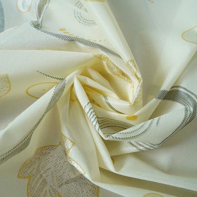 China 100% Polyester Beige 220cm Jacquard Jersey Fabric For Mattress Cover for sale