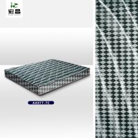 China Black And White 43D Jacquard Plaid Fabric Mattress Cover Cloth Anti Static for sale