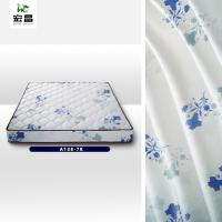 China RoHS Blue Print Soft Home Textile Jacquard Mattress Fabric 210cm-225cm for sale
