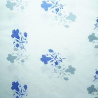 China RoHS Blue Print Soft Home Textile Jacquard Mattress Fabric 210cm-225cm for sale