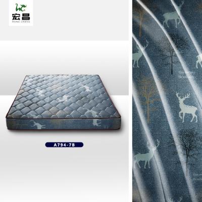 China soft Tricot Craft 80gsm Mattress Cover Fabric Shrink Resistant for sale