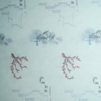 China Corrosion resistance Polyester Pongee Fabric 220cm Fashion Simple Printing for sale