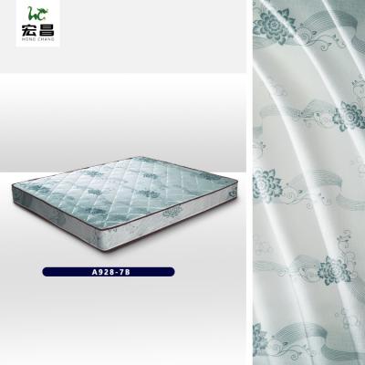 China Color Printing 83 inch width Polyester Pongee Fabric Mattress Material for sale