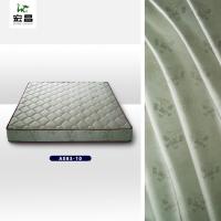 China TUV Beige Breathable 2.3m Mattress Ticking Fabric Polyester Printed Fabric for sale
