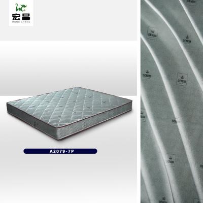 China Dark Grey 60g-80gsm Polyester Mattress Fabric Corrosion Resistance for sale