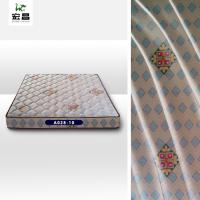 China 2.2m Dustproof Printed Tricot Fabric Quilted Fabric For Mattress for sale