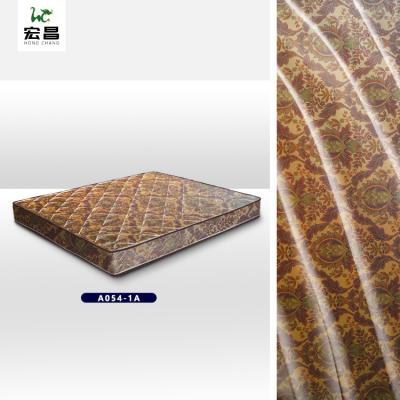China Orange Retro Soft Breathable Mattress Quilting Fabric Polyester 210cm Width for sale
